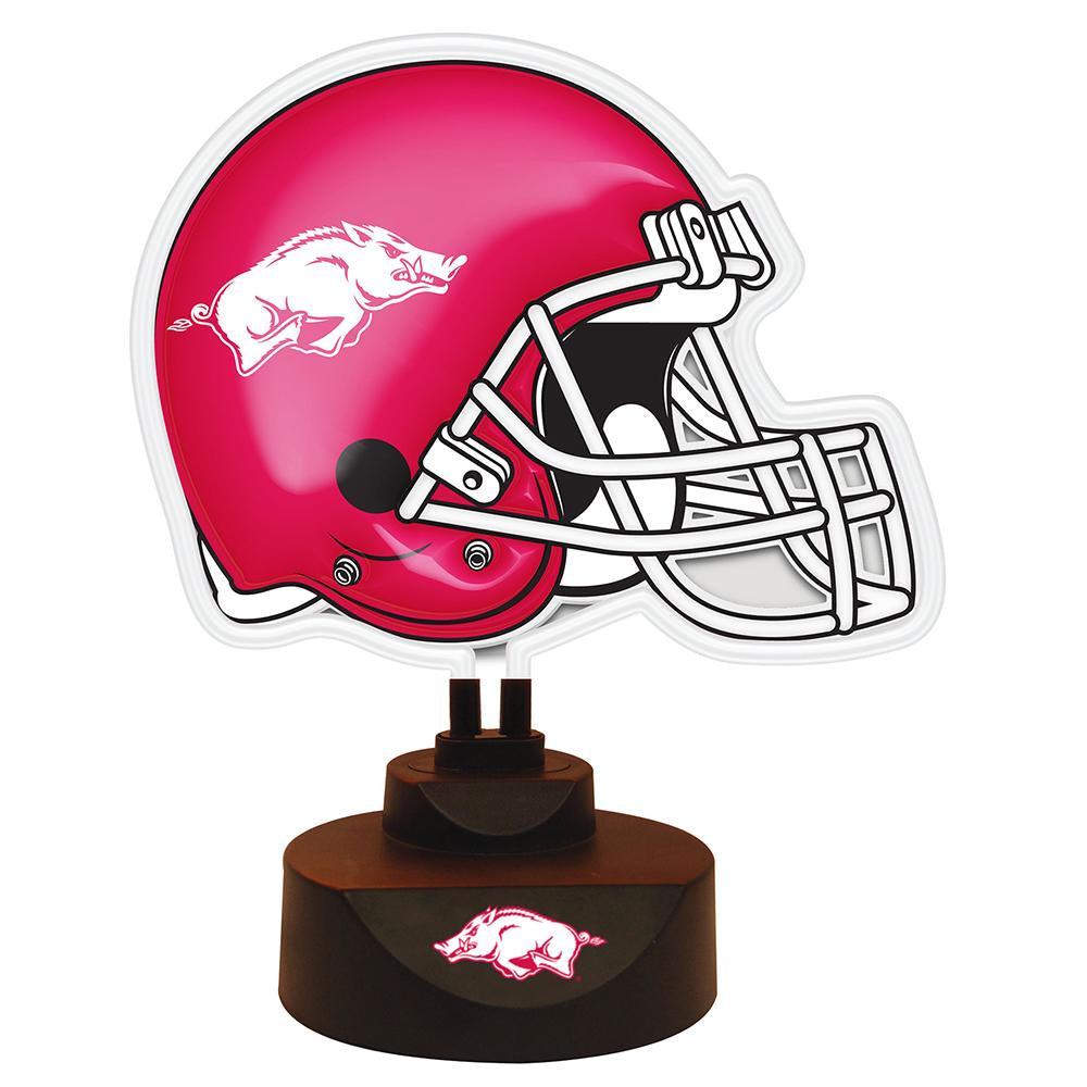 Neon Helmet Lamp | Arkansas Razorbacks at $60.00 only from The Memory ...