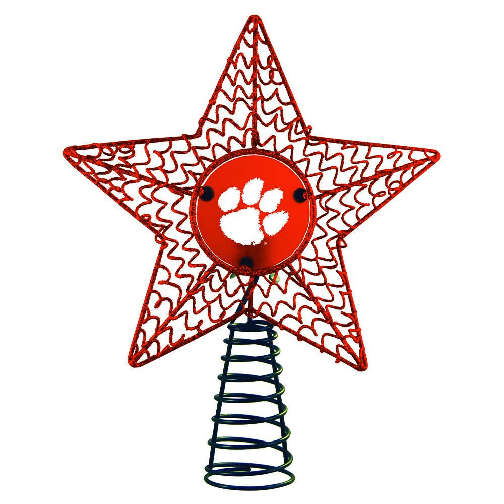 Metal Star Tree Topper - Clemson University at $47.99 only from The ...
