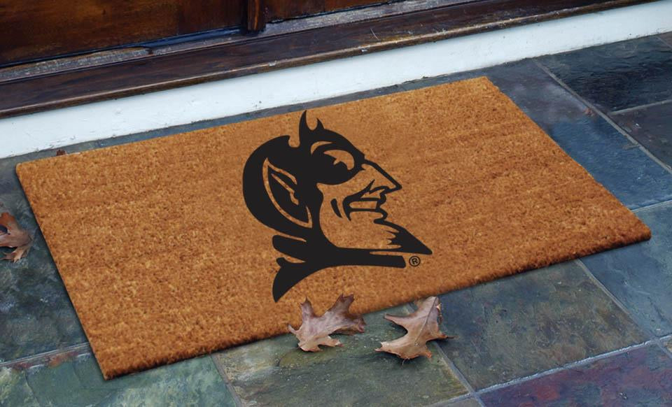 Flocked Door Mat - Duke University at $30.00 only from The Memory Company