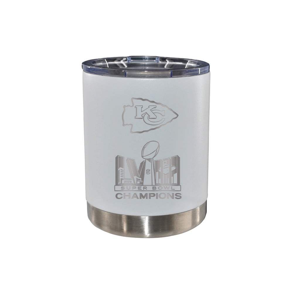 12oz Lowball Tumbler | Kansas City Chiefs 2024 Champs at $28.50 only ...