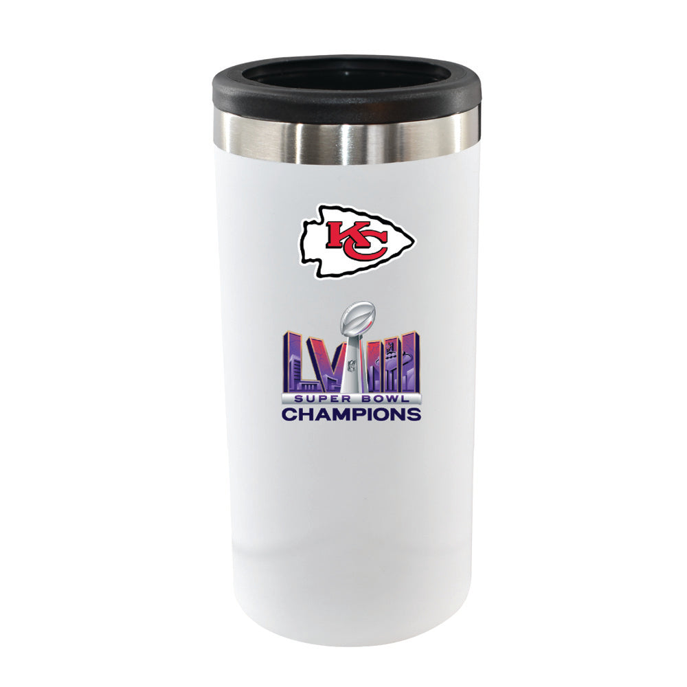 12oz Slim Can Holder | Kansas City Chiefs 2024 Champs at $26.00 only ...