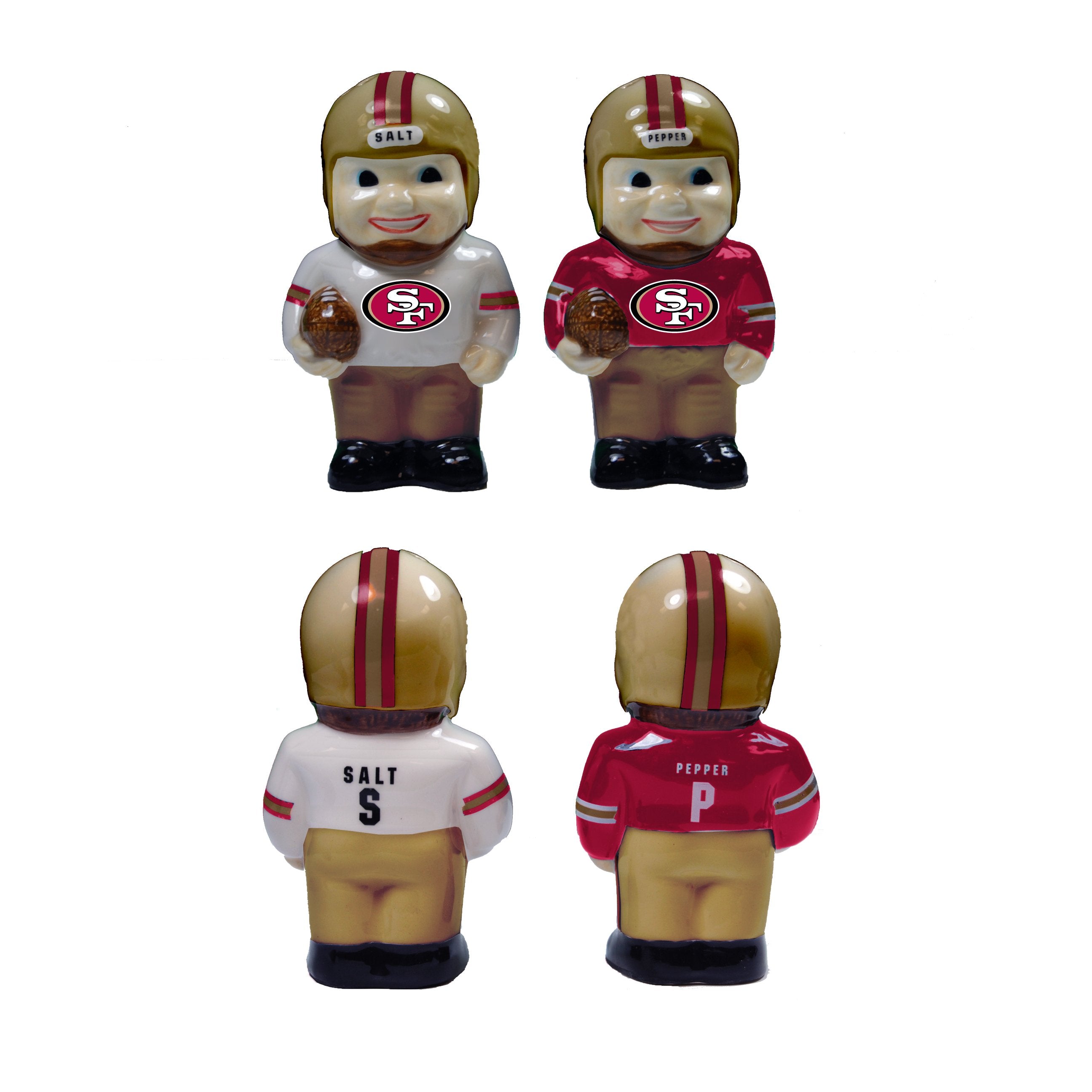 Player Salt and Pepper Shakers | San Francisco 49ers at $16.00 only ...