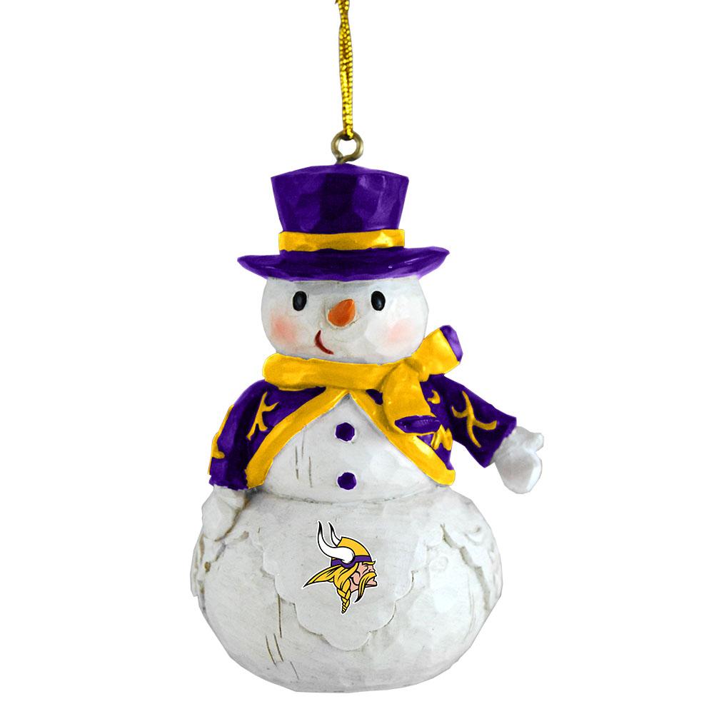 Woodland Snowman Ornament | Minnesota Vikings at $10.00 only from The ...